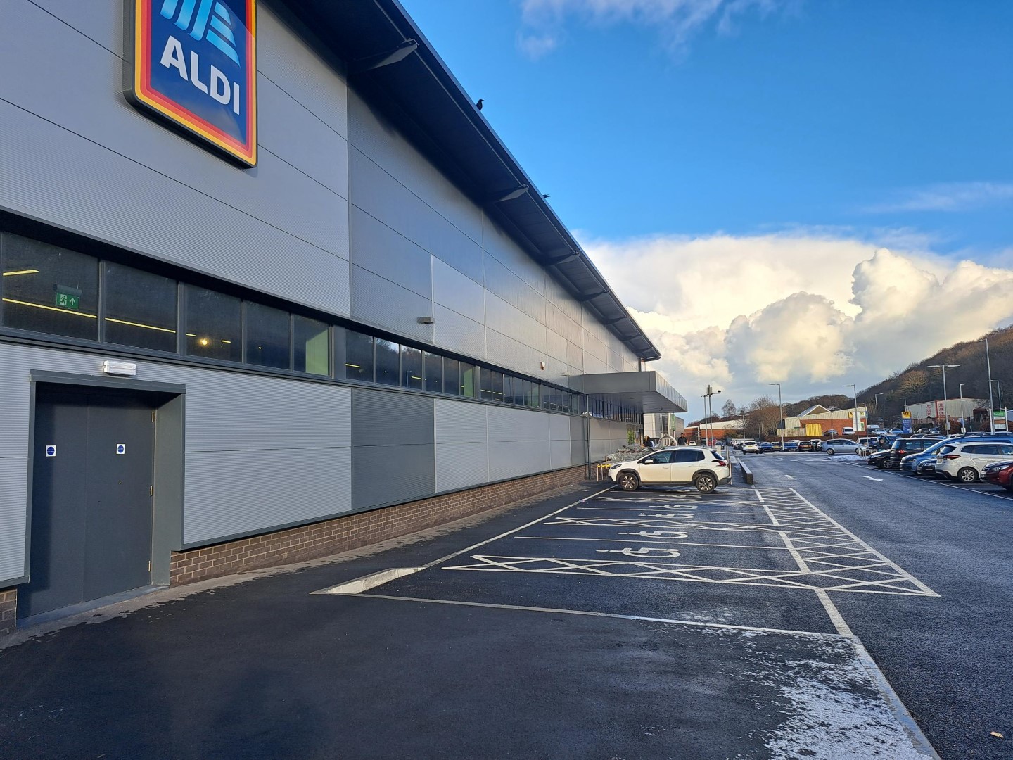 Aldi, Bangor, North Wales - C G Jones Building Services